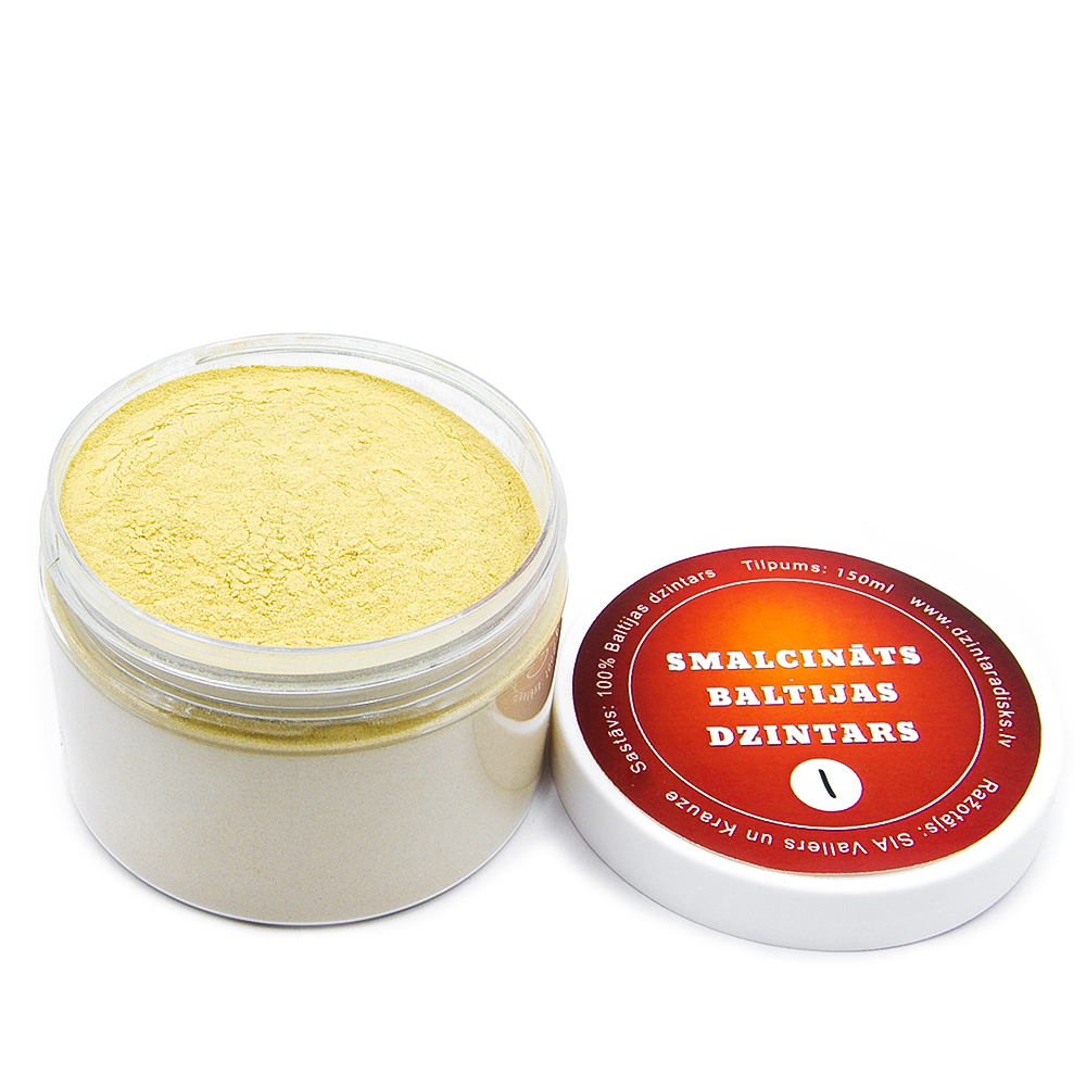 Dzintara putekļi (150ml) - Smalcināts dzintars